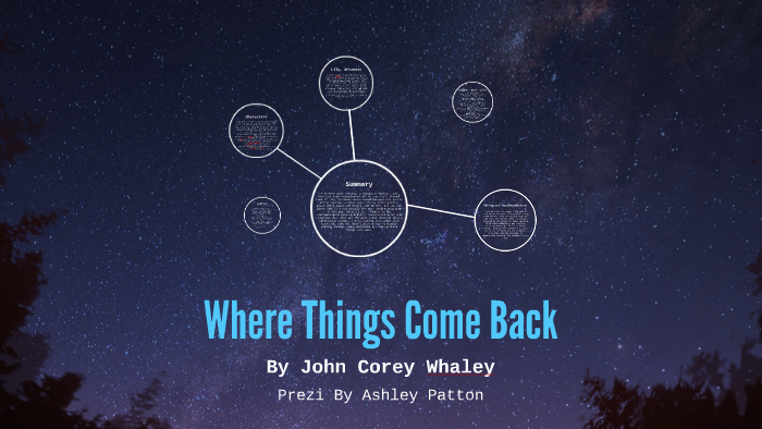 Where Things Come Back by Ashley Patton on Prezi