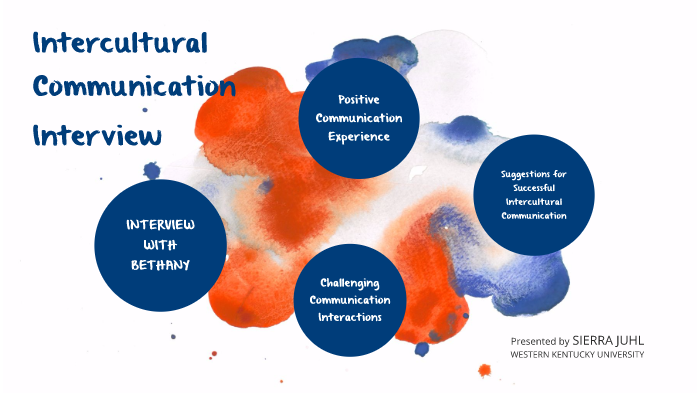 Intercultural Communication Interview by Sierra Juhl on Prezi