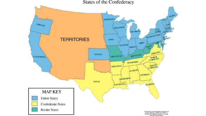 North, South, and Border States by Mayv Clune on Prezi