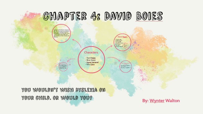 Chapter 4: David Boies by wynter walton on Prezi