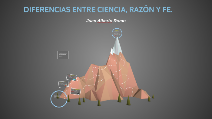 DIFERENCIAS ENTRE CIENCIA, RAZÓN Y FE. by Juan Alberto Romo on Prezi