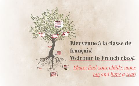 Bienvenue a la classe de francais! Welcome to French class! by Gretchen ...