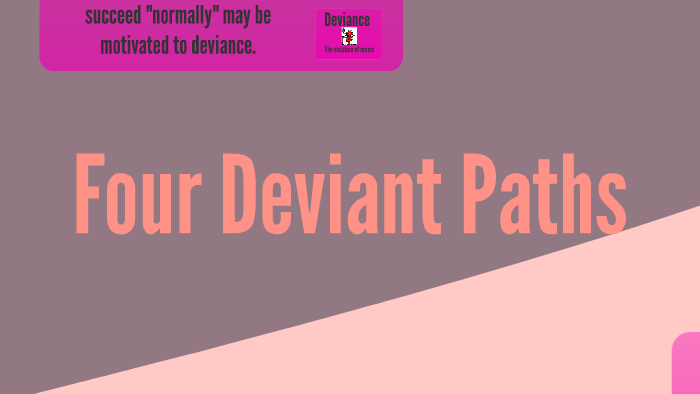 The Four Deviant Paths by Katherine White on Prezi