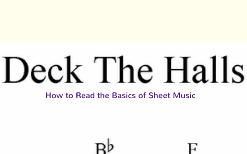 How To Read Sheet Music by Cherokee Neal on Prezi