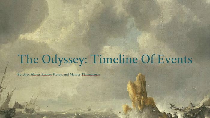 The Odyssey: Timeline Of Events by Marcus Tierrablanca on Prezi