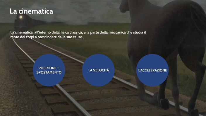 Mappa sulla cinematica by stefano ge on Prezi