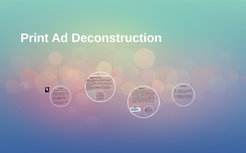 Print Ad Deconstruction by Daniela Tozzo on Prezi