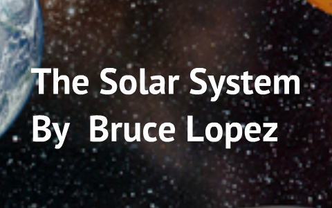 Solar System by Bruce Lopez