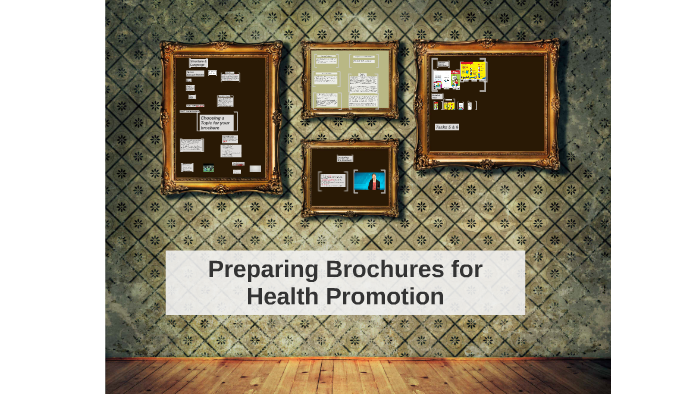 Brochures for Pharmacy students by Alan Connolly on Prezi