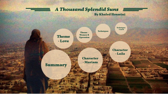 A Thousand Splendid Suns - Study Guide by Moosa Asghar on Prezi