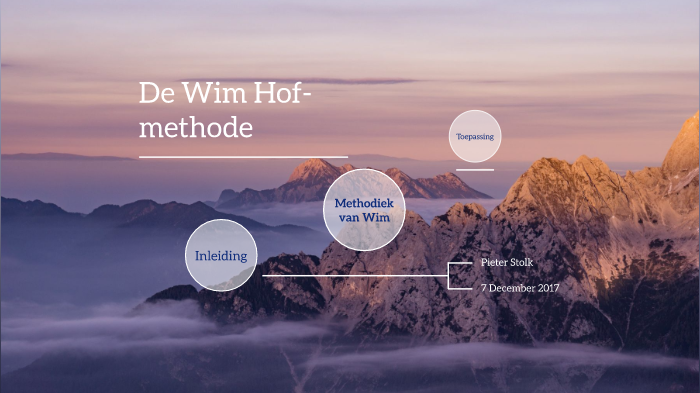 Wim Hof-methode by Pieter Stolk on Prezi