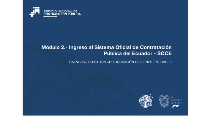 Ingreso al SOCE by SERCOP Capacitación on Prezi