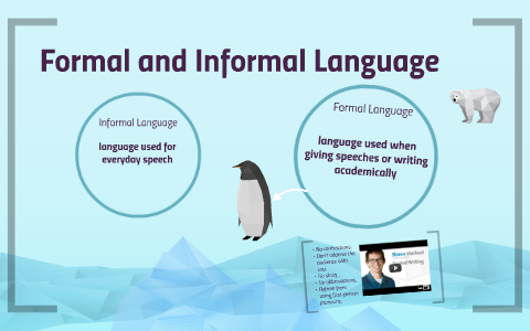Formal and Informal Language by Ashley Paschal on Prezi