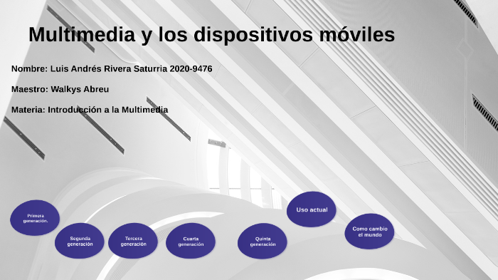 Multimedia y los dispositivos móviles by Luis Andres Rivera on Prezi