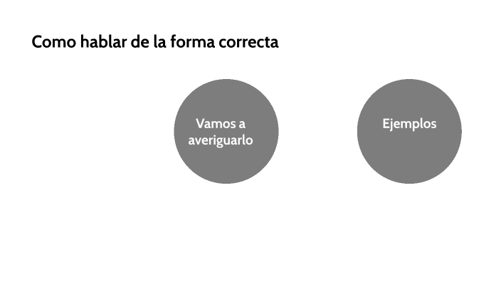 Como hablar de la forma correcta by Santiago Rodriguez on Prezi