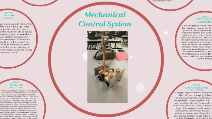 Mechanical Control System by Kyra Kennedy