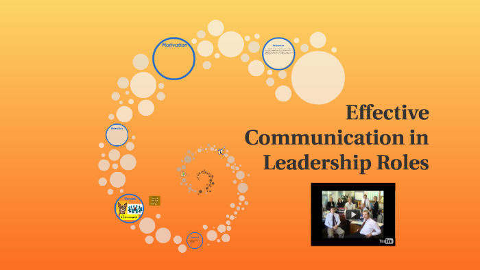 Effective Communication in Leadership Roles by nichole marshall on Prezi