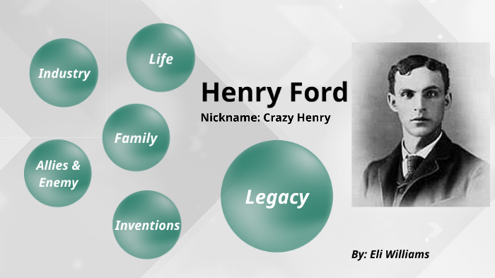 Henry Ford- Industrial Revolution by Elijah Williams on Prezi