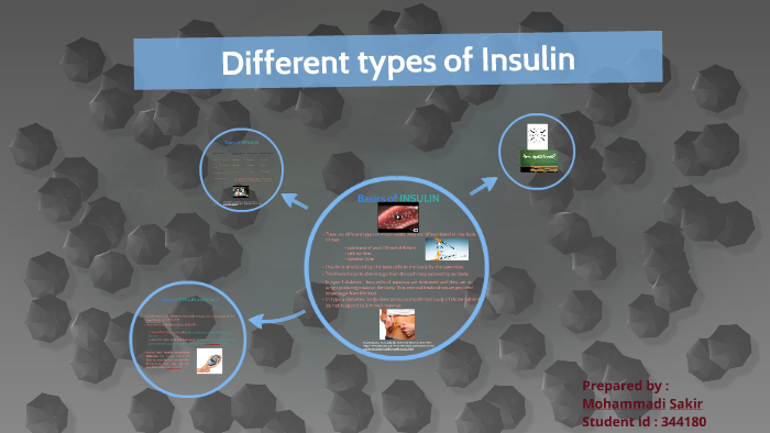 Different types of Insulin by Mohammadi Sakir on Prezi