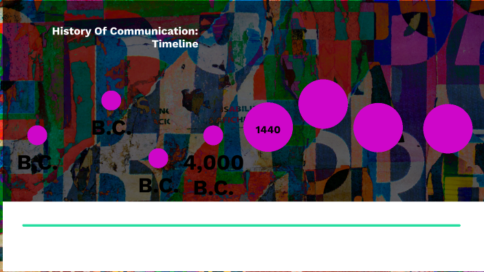 Communication History: TimeLine by Austin Garza on Prezi