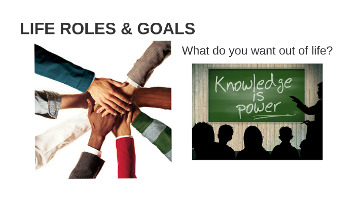 Life Roles and Goals by Anthony Stewart on Prezi