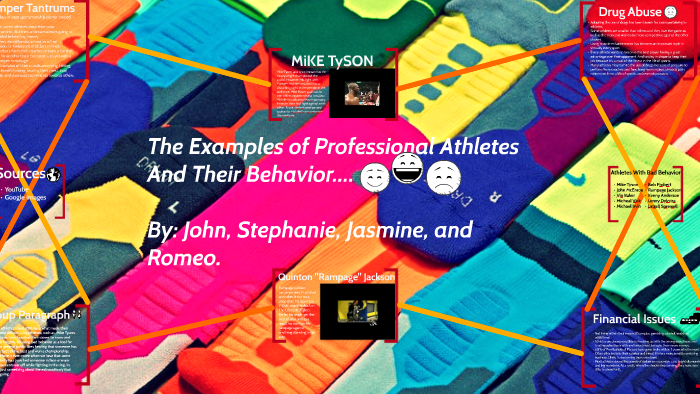 Examples The Behavior of Professional Athletes by Team Example on Prezi