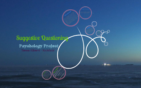 Suggestive Questioning - Psychology Project by Tianna Ulibarri on Prezi