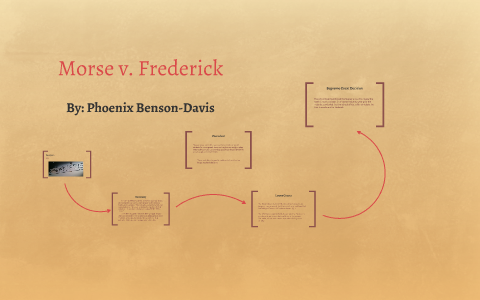 Morse v. Frederick by Phoenix Davis on Prezi