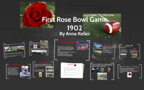 First Rose Bowl Game by Anna Keller on Prezi