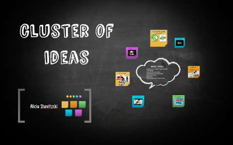 Cluster Of ideas by Alicia Stavitzski on Prezi