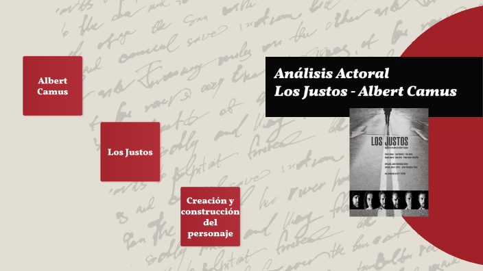 Análisis Los Justos - Albert Camus by Martín Gutiérrez Pérez on Prezi