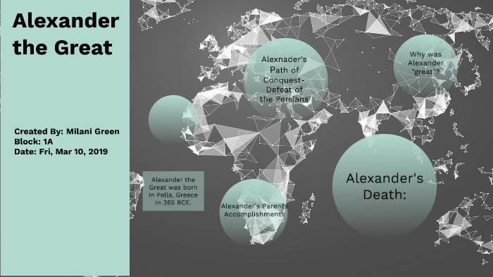Alexander The Great by Milani Green on Prezi