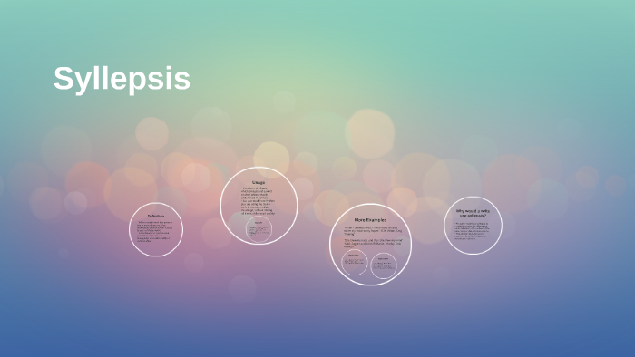 Syllepsis by Amanda L on Prezi
