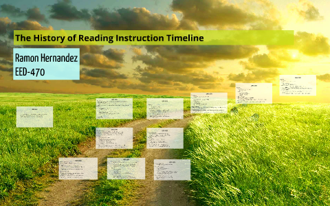 The History of Reading Instruction Timeline by Ramon Hernandez on Prezi