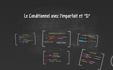 Le Conditionnel avec l'imparfait et "Si" by Max Elias on Prezi