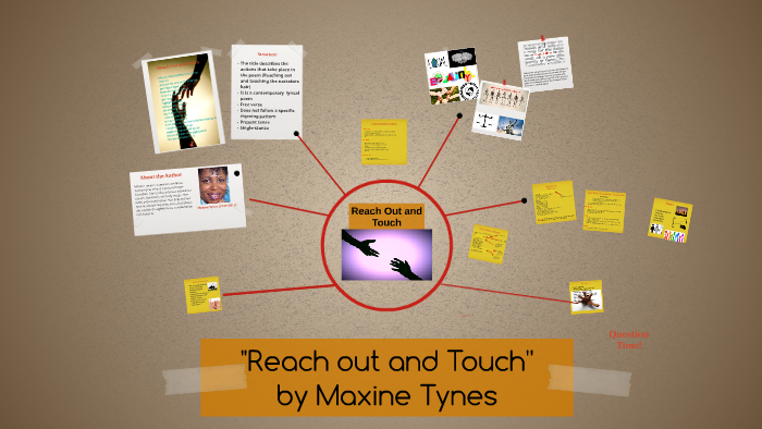 "Reach out and Touch''by Maxine Tynes by Hannah Vuylsteke on Prezi