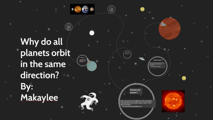 Why do all planets orbit in the same direction? by Journie Brunner ...