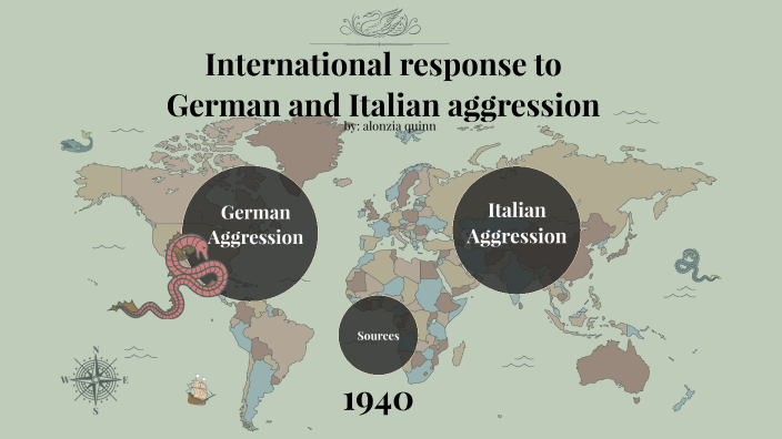International response to German and Italian aggression (1940) by ...
