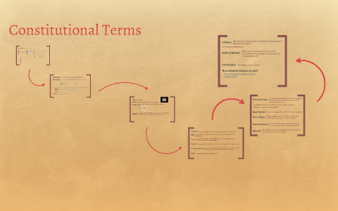 Constitutional Terms by Rachel Sitkin