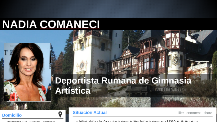 NADIA COMANECI by Pamela Meza Huerta