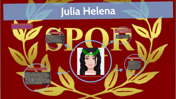 Roman Politician Project: Julia Helena by Raquel Riojas on Prezi
