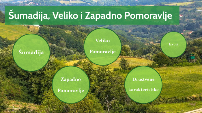 Šumadija, Veliko i Zapadno Pomoravlje by Igor Lukić on Prezi