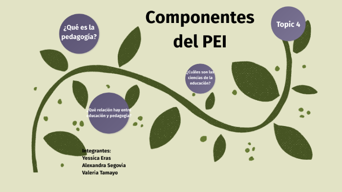 elementos del pea by Alexandra Segovia Espinoza on Prezi