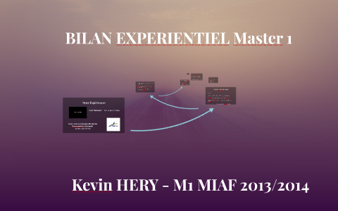 Bilan Expérientiel by kevin hery on Prezi