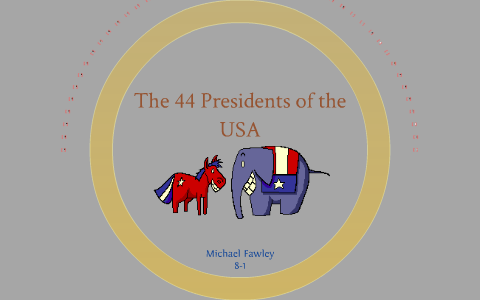 The 44 Presidents of the USA. by Michael Fawley on Prezi