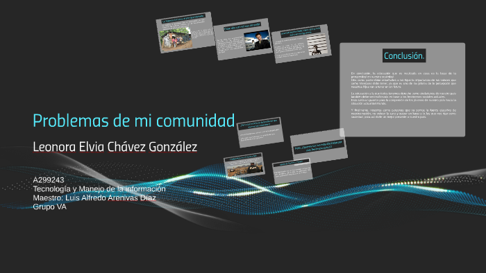 Problemas de mi comunidad by RMB PC on Prezi