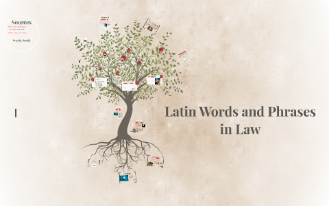 Latin Words and Phrases in Law by Brooke Bonds on Prezi