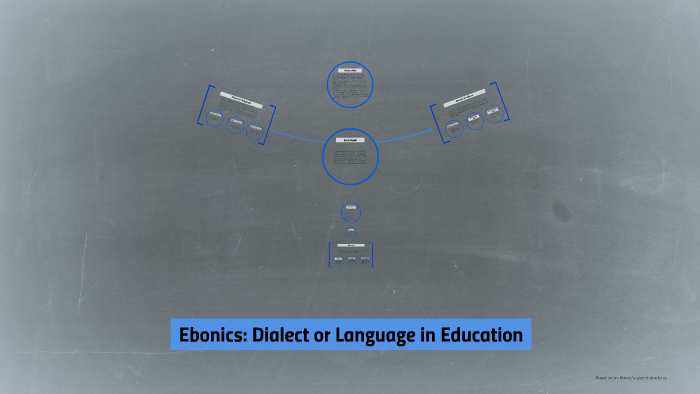 Ebonics: Dialect or Language in Education by Tyonnah Fortuna on Prezi