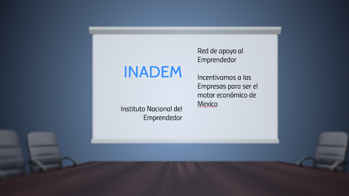 INADEM by Carlos Perez on Prezi