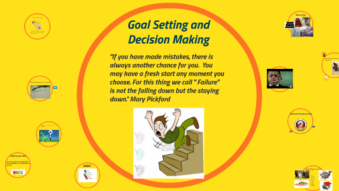 Goal Setting and Decision Making by shannon taylor on Prezi